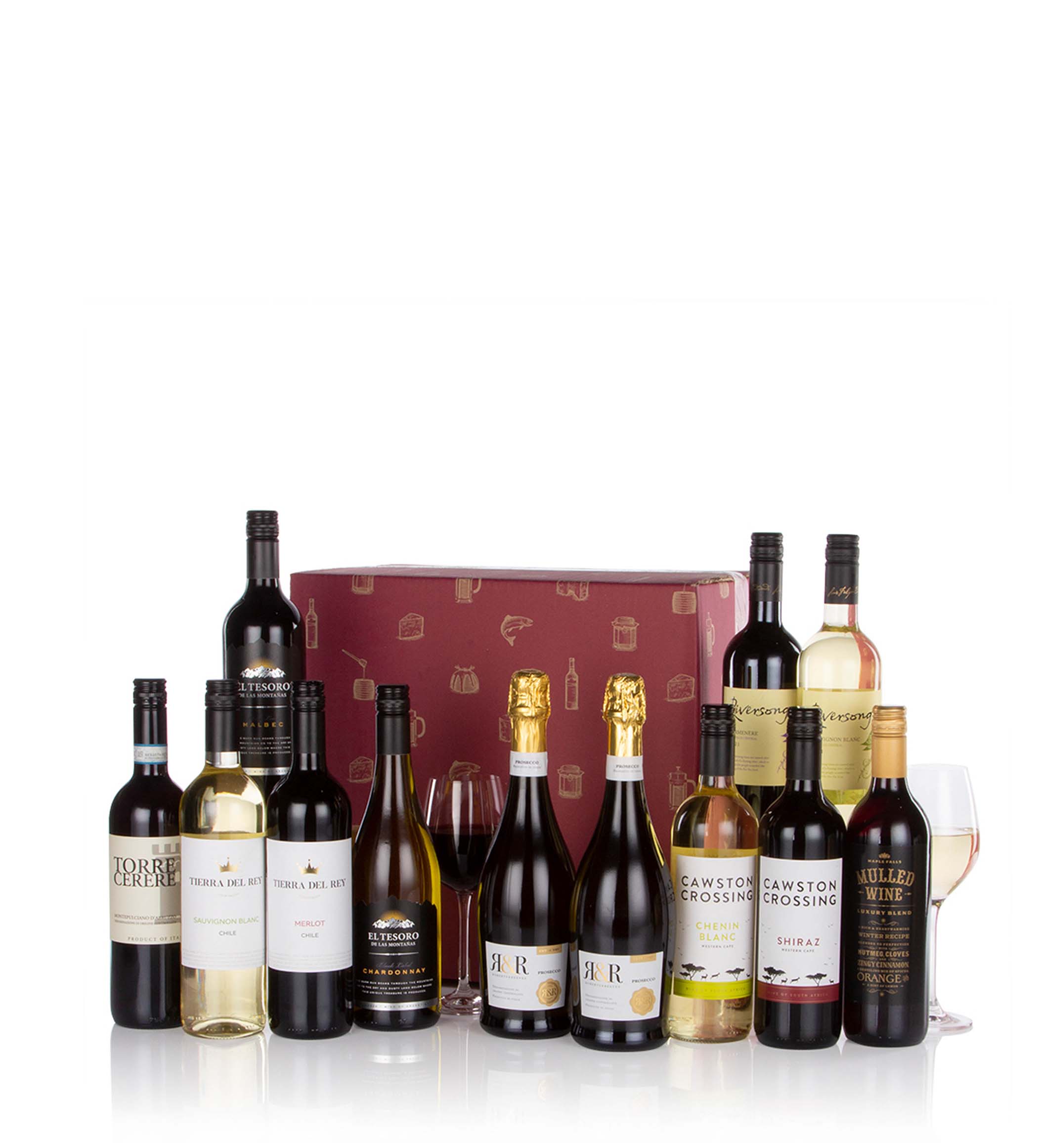 Twelve Wines in a Box | 123 Hampers